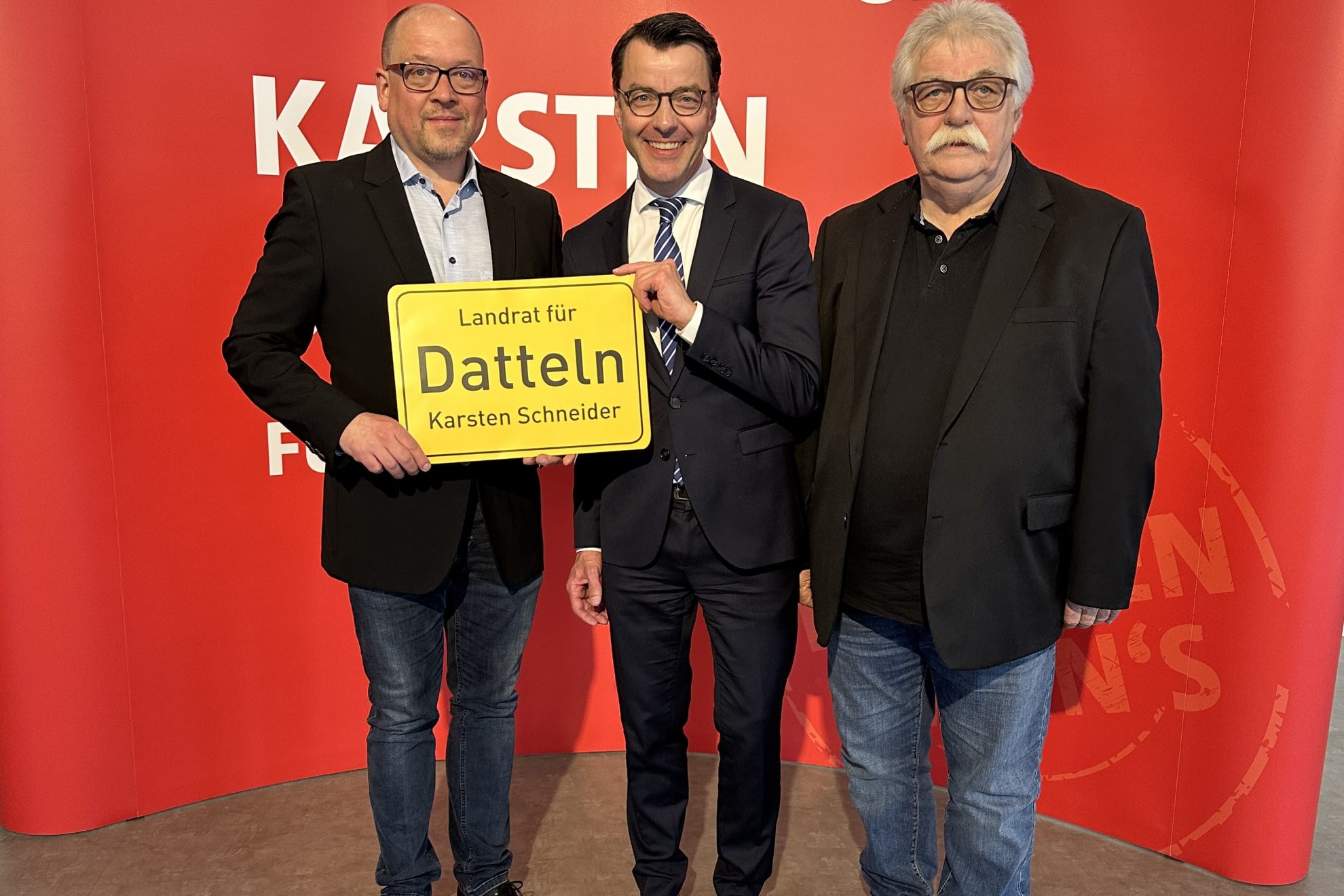 Falco Böhlje und Hans-Peter Müller sind die Kandidaten der Dattelner ...
